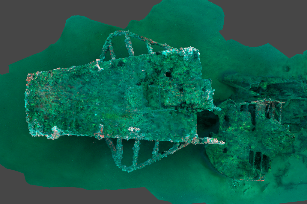USS Hogan (DD-178 / DMS-6) Photogrammetry Model – Wrecked in my rEvo