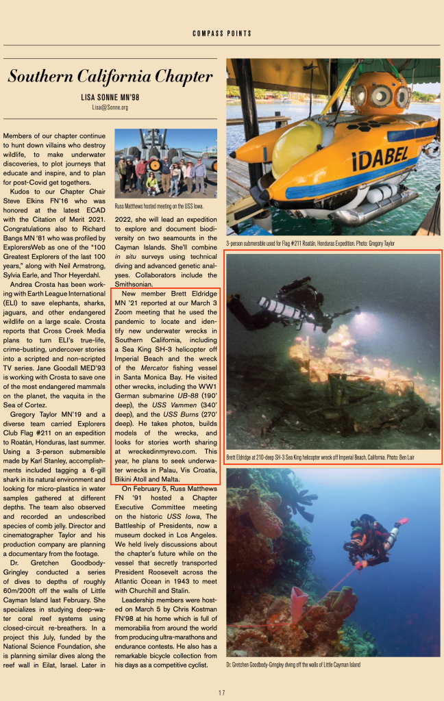 The Explorers Log | Spring 2022 – Wrecked in my rEvo