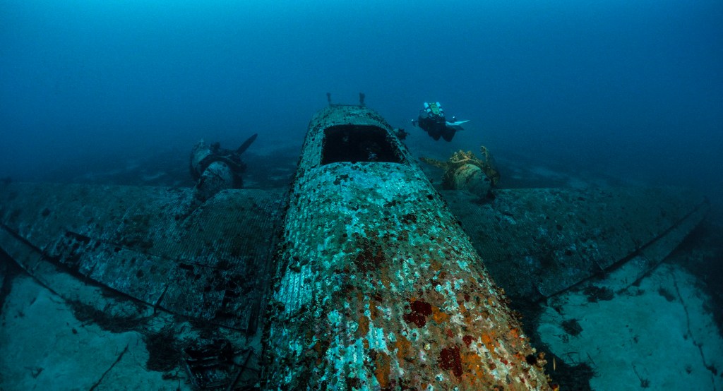 Junkers Ju 52 Photogrammetry Model (Kea, Greece — 205 fsw) – Wrecked in my rEvo